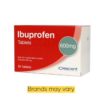Ibuprofen 600mg Tablets (Brands May Vary) | Meds Direct To You