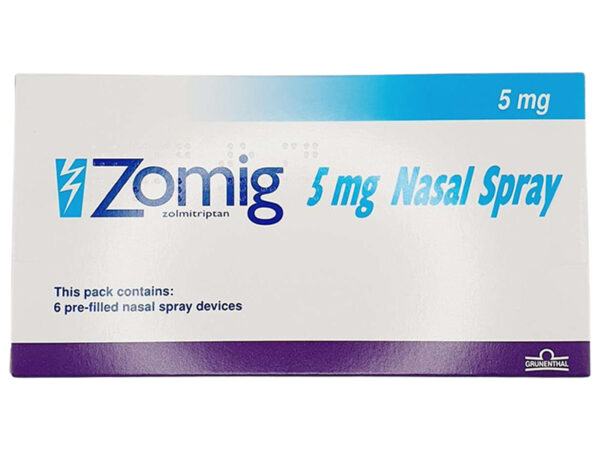 Zomig 5mg Nasal Spray | Meds Direct To You