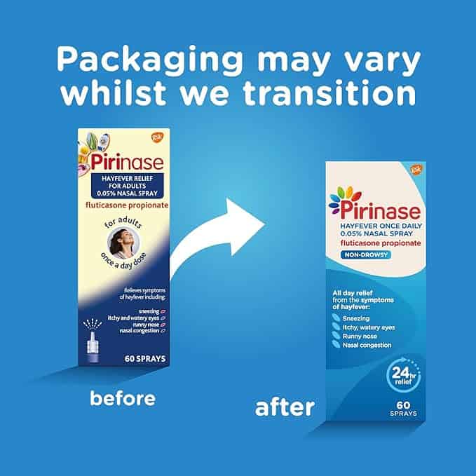 Pirinase Hay Fever Nasal Spray 60 Doses | Meds Direct To You