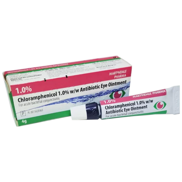 Chloramphenicol 1% Eye Ointment 4g | Meds Direct To You