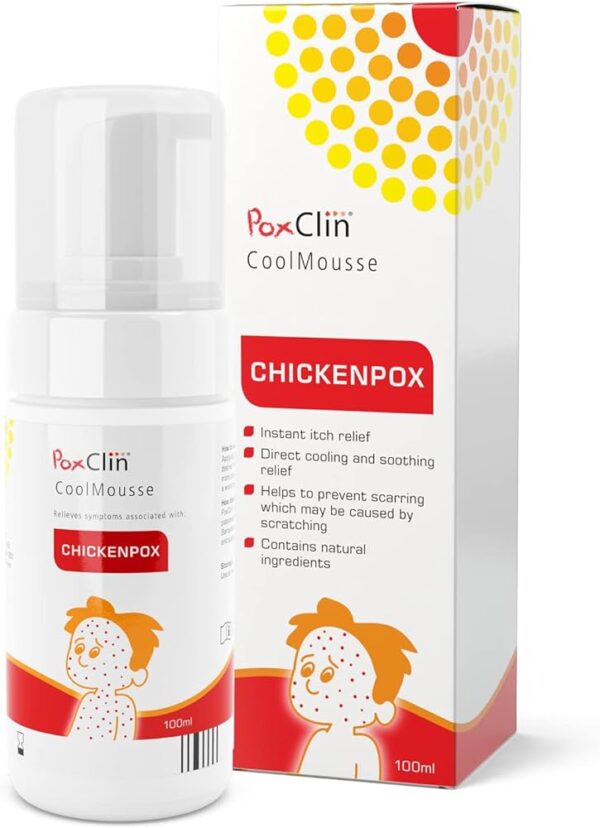 PoxClin CoolMousse Chickenpox Treatment 100ml | Meds Direct To You