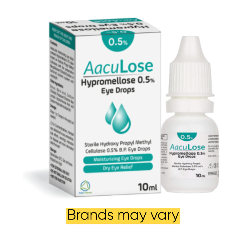 Hypromellose Eye Drops Preservative Free 0.3% 10ml | Meds Direct To You
