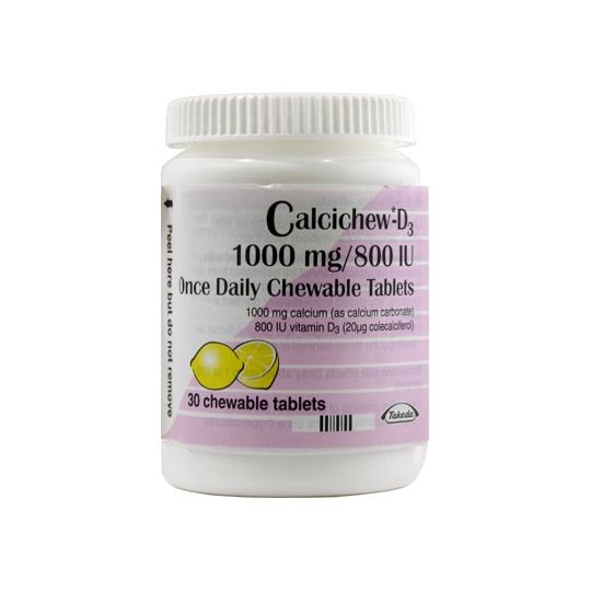 Calcichew D3 1000mg/800IU Once Daily 30 Chewable Tablets | Meds Direct ...