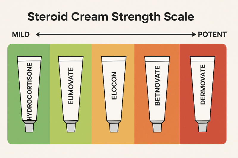 Understanding Steroid Cream Strengths: From Mild to Potent | Meds ...